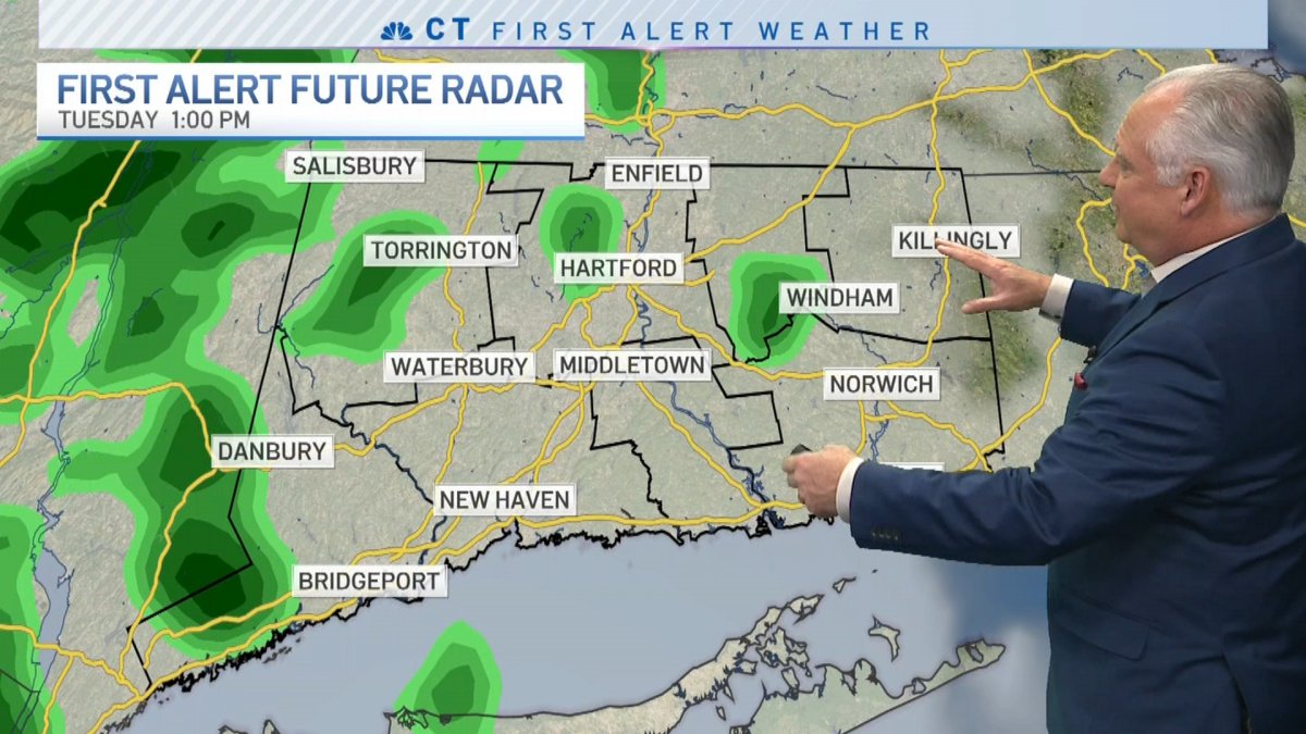 Morning Forecast for Monday, December 5 – NBC Connecticut
