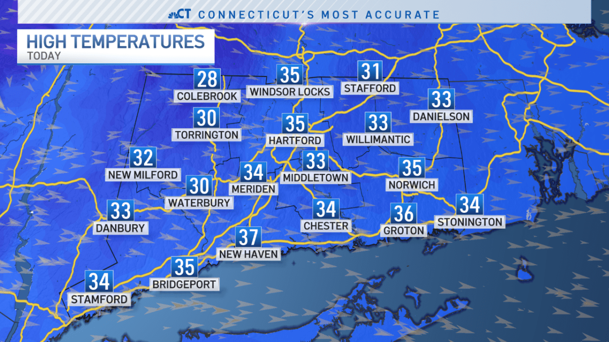 Warmer Temperatures Expected to End the Year – NBC Connecticut