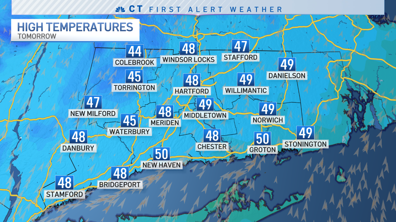 Quiet and Unseasonably Cold Start to the New Work Week – NBC Connecticut