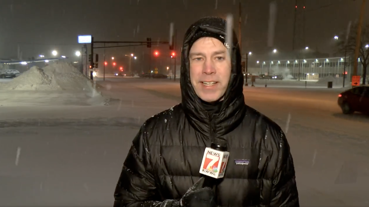 Iowa Sports Reporter Mark Woodley’s Weather Coverage Goes Viral – NBC ...