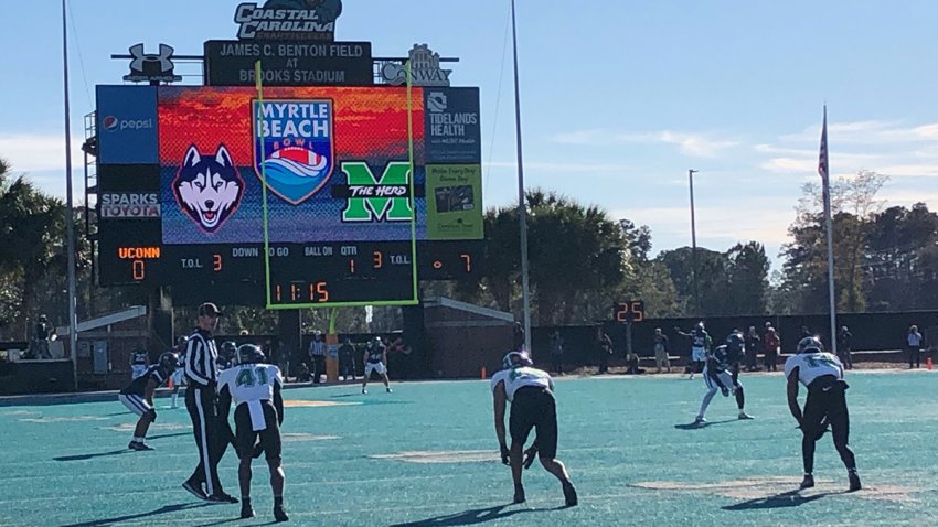 UConn, Marshall Playing in Myrtle Beach Bowl – NBC Connecticut
