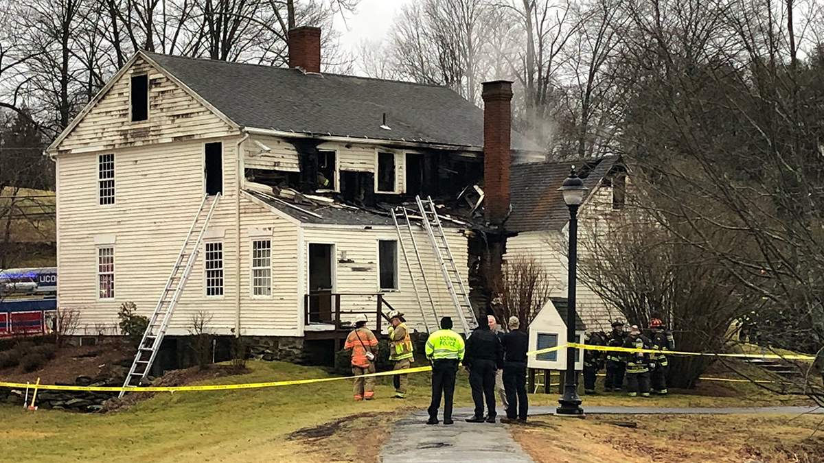 Fire Damages Historic Structure on UConn’s Storrs Campus; Part of Route ...