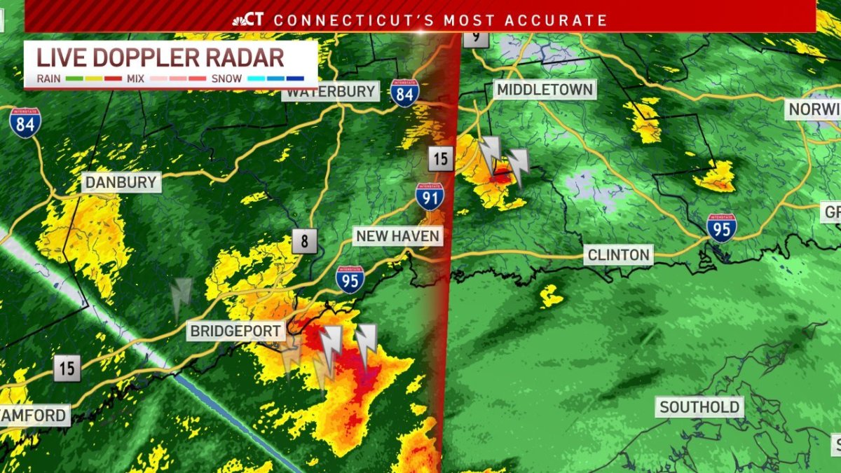 Rain Thursday, Scattered Rain and Snow for Connecticut Friday – NBC ...