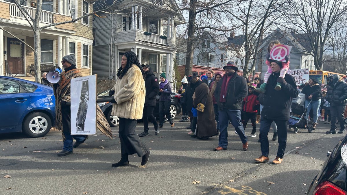 Dozens Take Part in 53rd MLK Love March in New Haven – NBC Connecticut