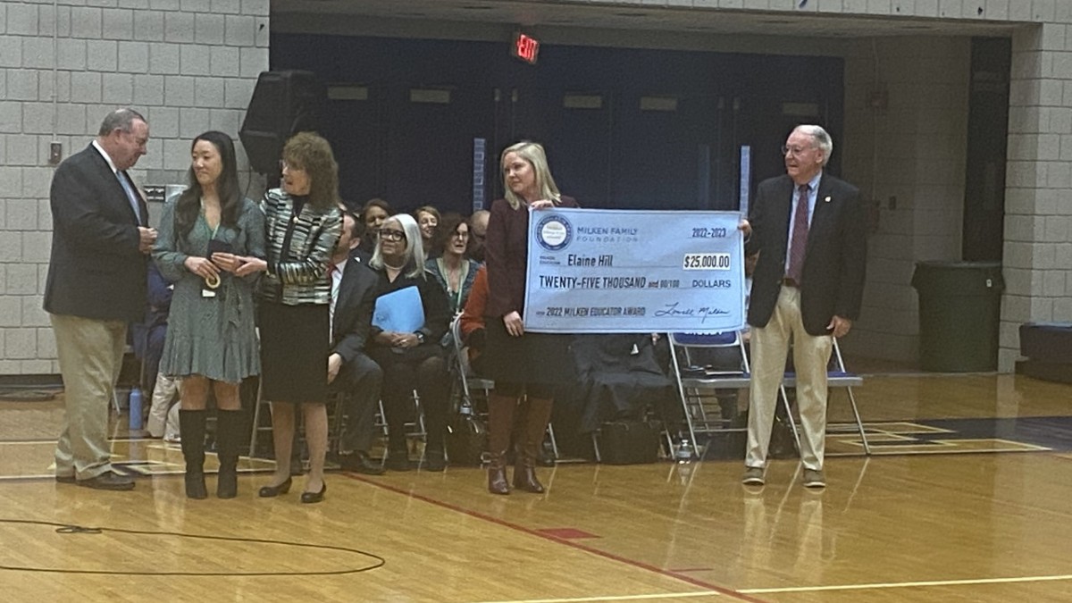 Waterbury Teacher Wins Prestigious Milken Educator Award – NBC Connecticut