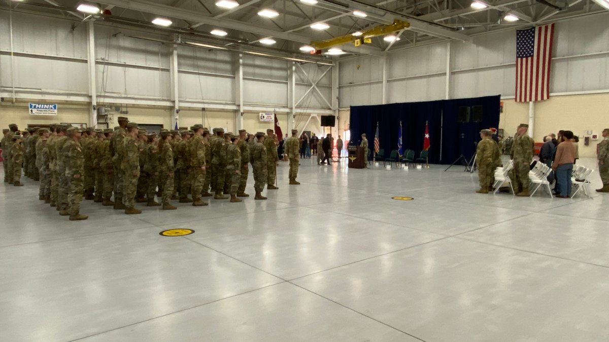 Send-Off Held for Members of CT Army National Guard Deploying to Middle ...