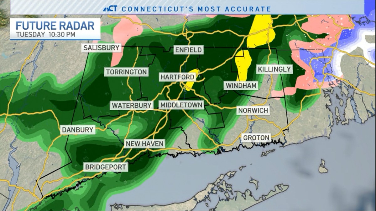 Freezing Rain Moves In, Slippery Conditions Possible in Parts of CT ...