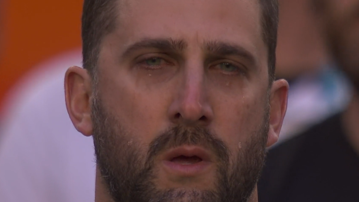 WATCH: Eagles’ Nick Sirianni Goes Viral for National Anthem Tears – NBC ...