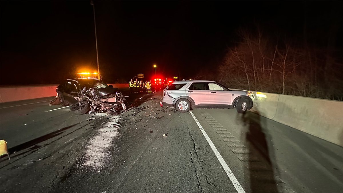 State Trooper Escapes Injury When Impaired Driver Hits Cruiser: Police – NBC Connecticut