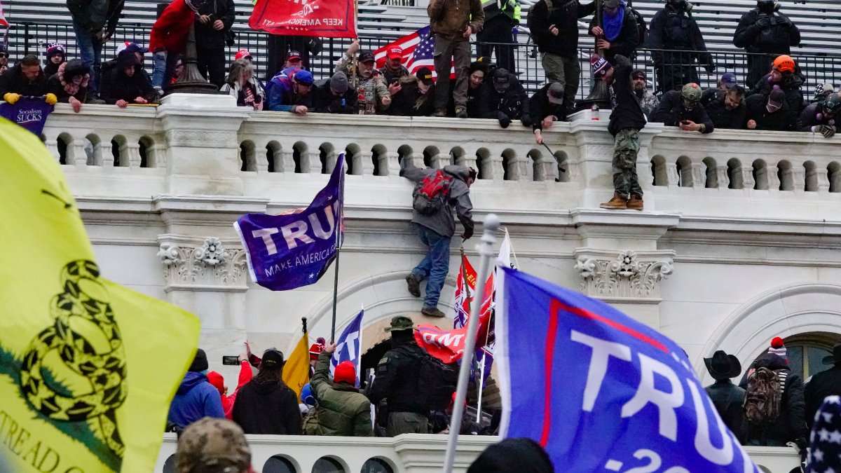 Capitol Riot: Virginia Man Gets 4 Years for Attacking Police – NBC ...