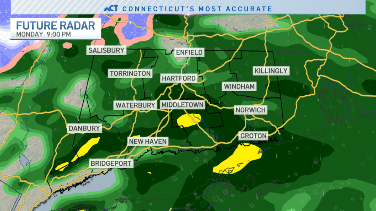 Rain Moves Through This Evening After Nice Weather During the Day – NBC ...
