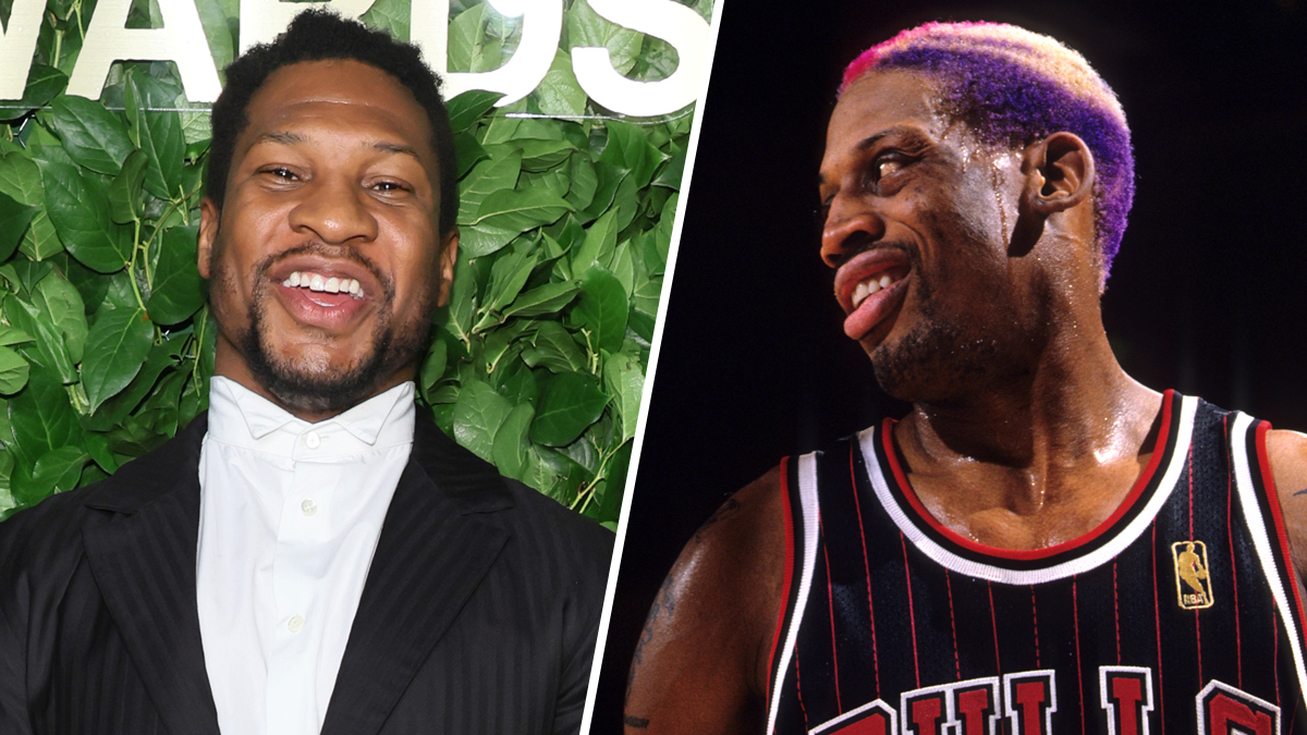 Jonathan Majors to Star as Dennis Rodman in Film About Las Vegas Trip ...