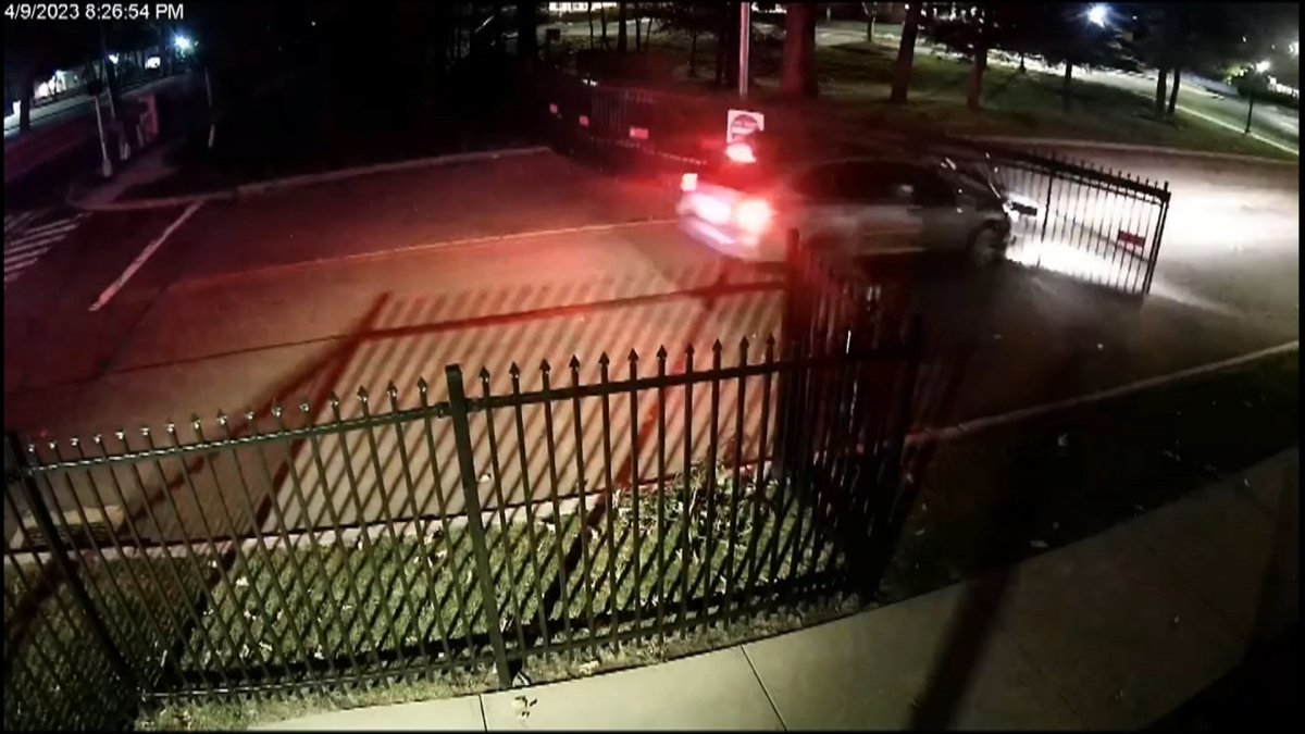 Video Shows Driver Crashing Into Gate at ESPN – NBC Connecticut