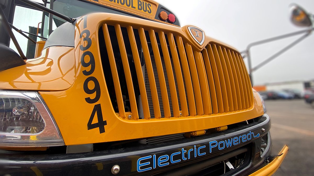 New Britain Gets New Electric School Buses – NBC Connecticut