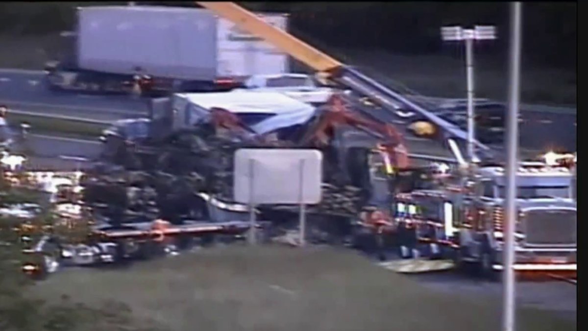 Delays Continue After Tractor-Trailer Fire on I-84 in Danbury – NBC Connecticut