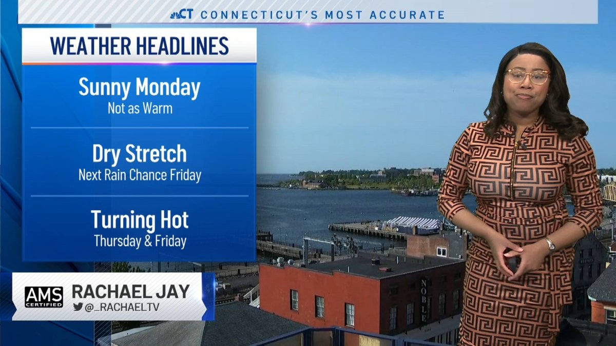 Late Morning Forecast for Monday, May 29 – NBC Connecticut