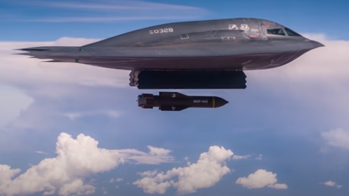 US Air Force Posts, Then Deletes Photos of Massive Ordnance Penetrator ...