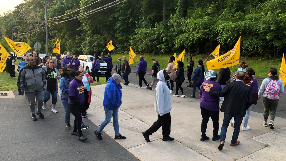 Group Home, Day Program Workers Strike for Better Pay – NBC Connecticut