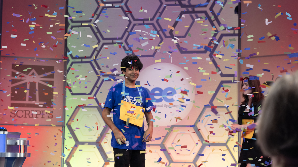 Dev Shah Wins National Spelling Bee With ‘Psammophile’ – NBC Connecticut