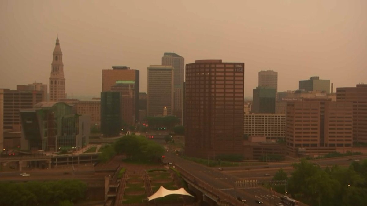 Smoke persists in Connecticut and creates challenges for outdoor ...