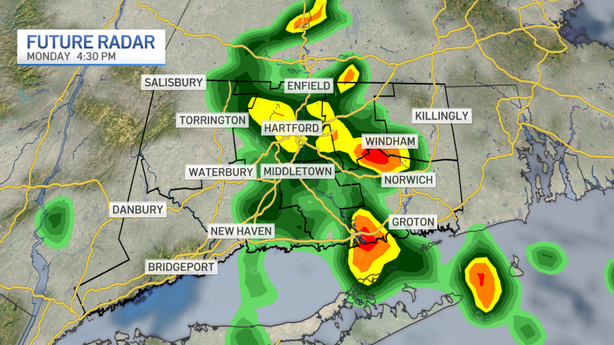 Tracking more storms for Monday – NBC Connecticut