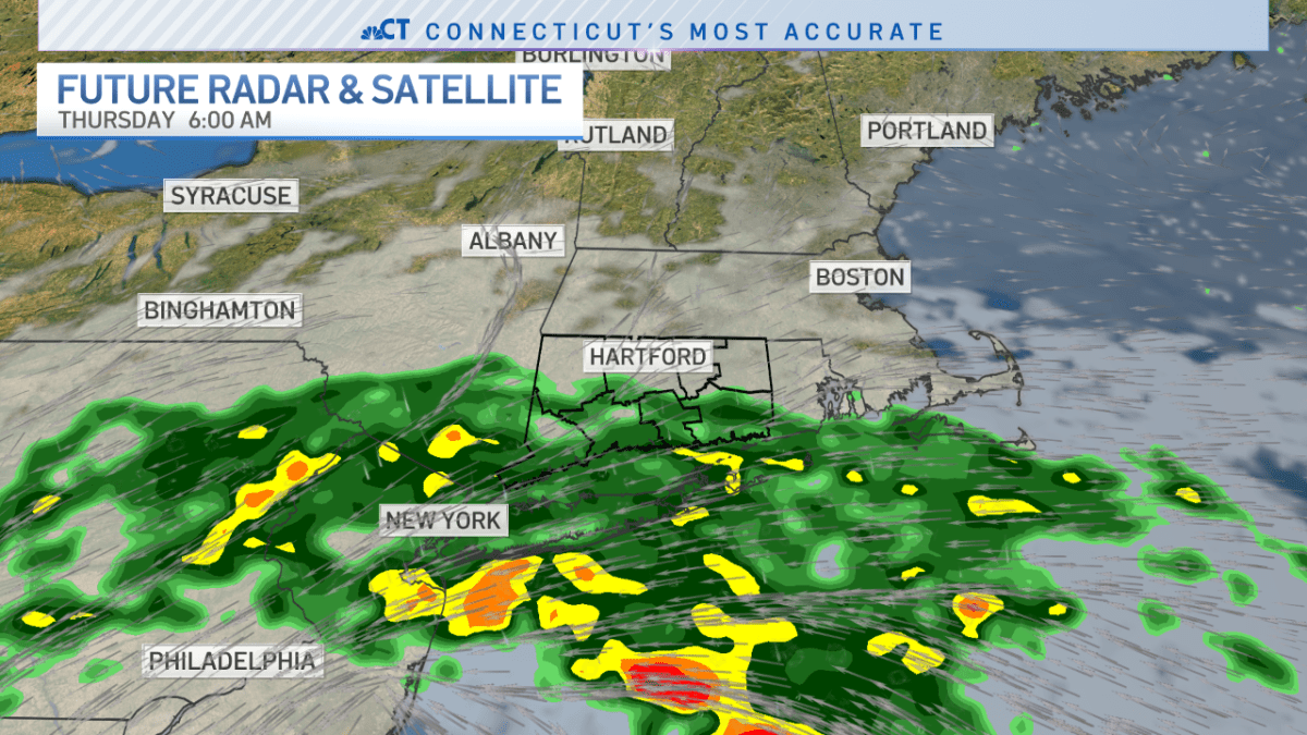 Tracking an unsettled weather pattern moving in for end of the week ...
