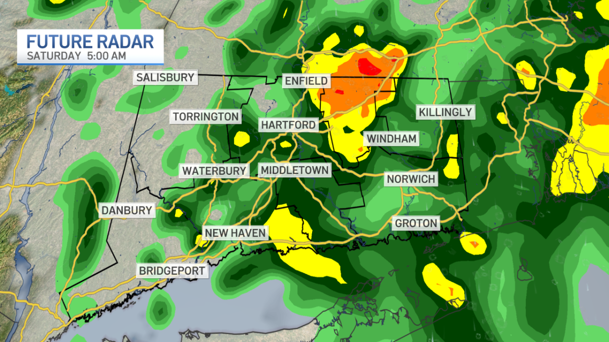 Rain chances continue into the weekend, heavy downpours possible – NBC ...