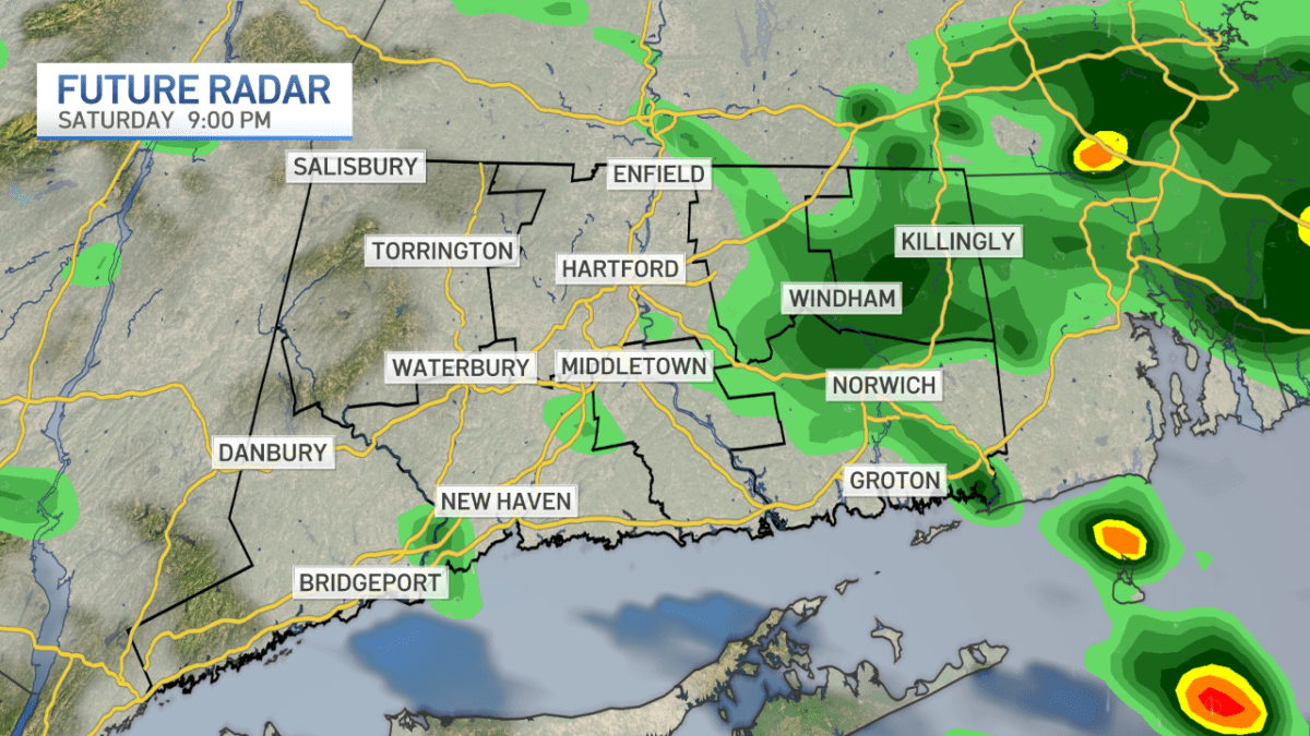 Showers and storms to end overnight, improvement expected for Sunday ...