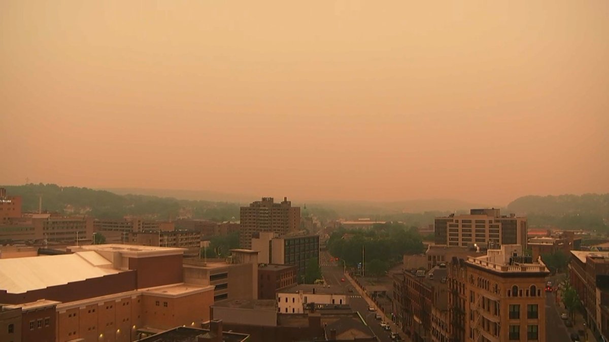 Air quality alert for CT due to wildfires in Canada – NBC Connecticut