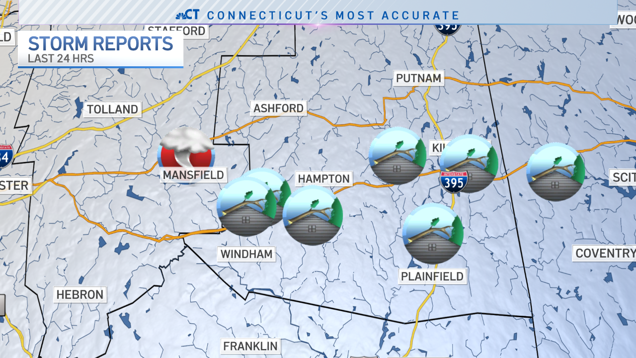 National Weather Service surveys parts of Conn. after tornado – NBC ...