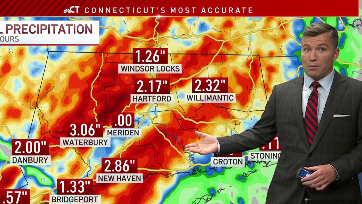 Flooding continues as storms move out of CT – NBC Connecticut