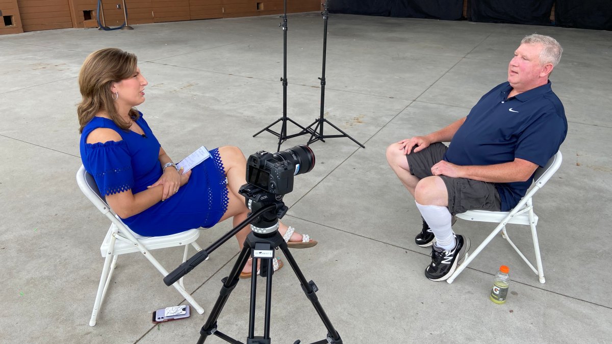 Exclusive: B-17 crash survivor fundraising for young burn victims – NBC ...