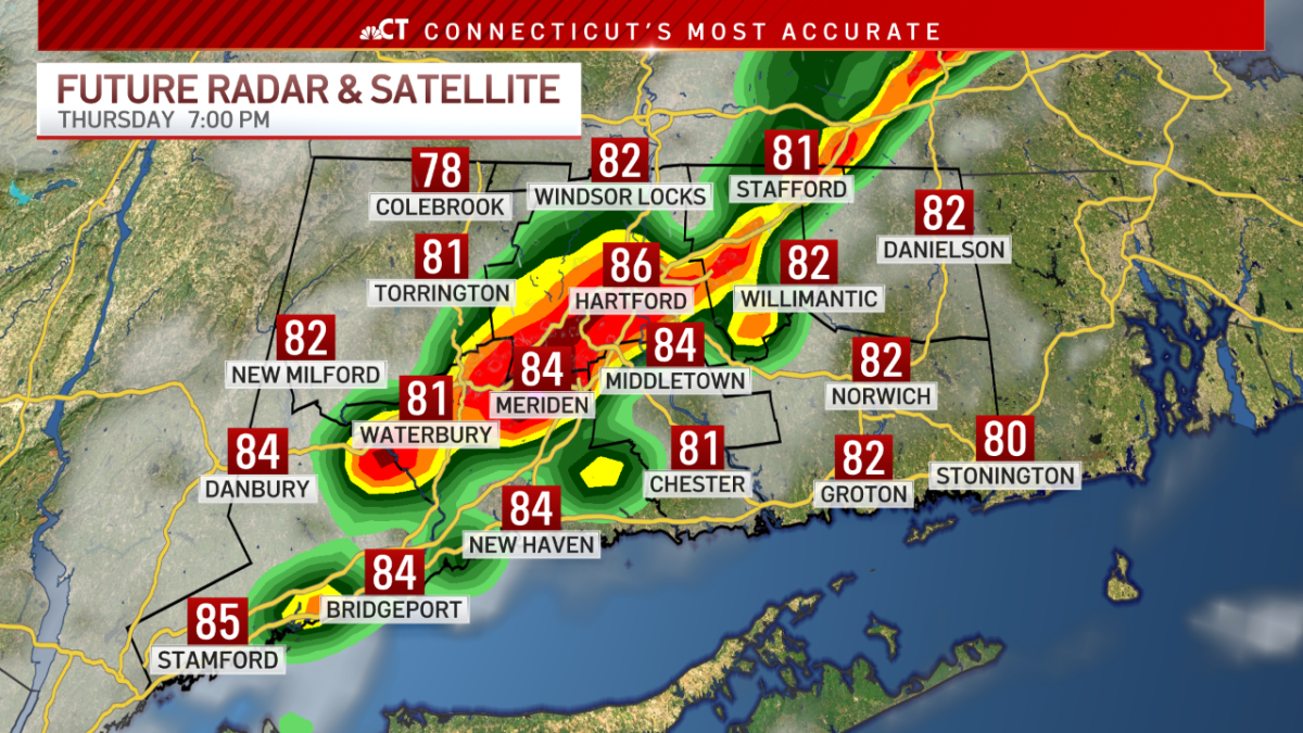 Strong to severe storms possible amid extreme heat Thursday – NBC ...