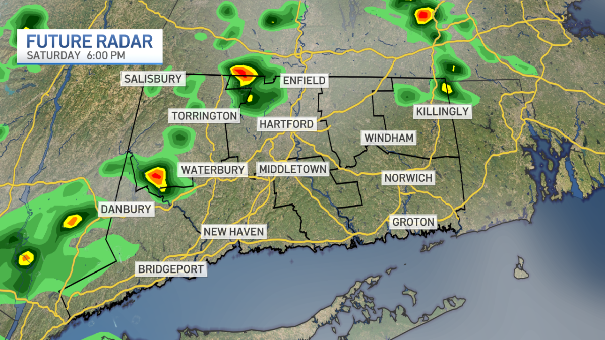 Flash flood warning issued for Hartford County – NBC Connecticut