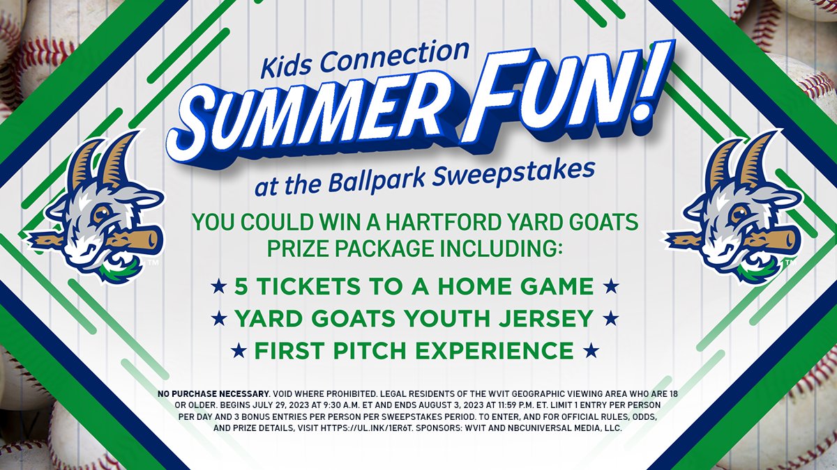 NBC Connecticut’s Kids Connection Summer Fun at the Ballpark ...