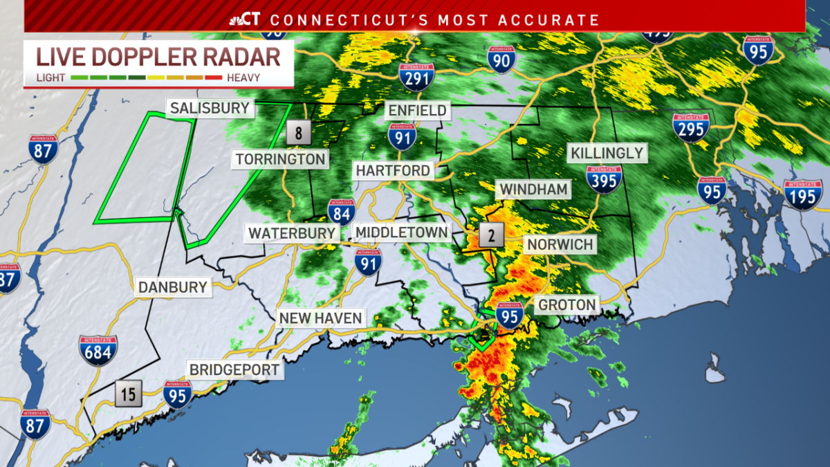 Flash Flood Warning Issued For New London County Nbc Connecticut