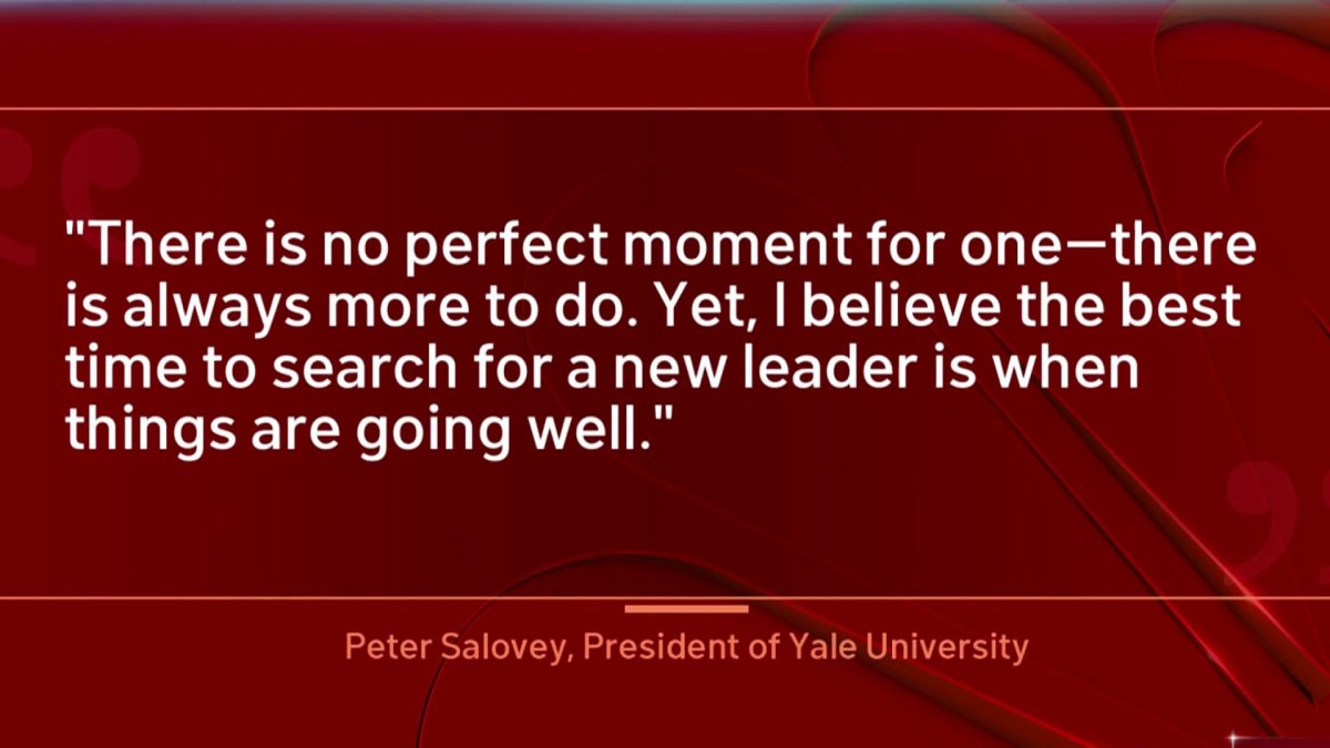 Yale President Salovey to step down from leading university in 2024 ...