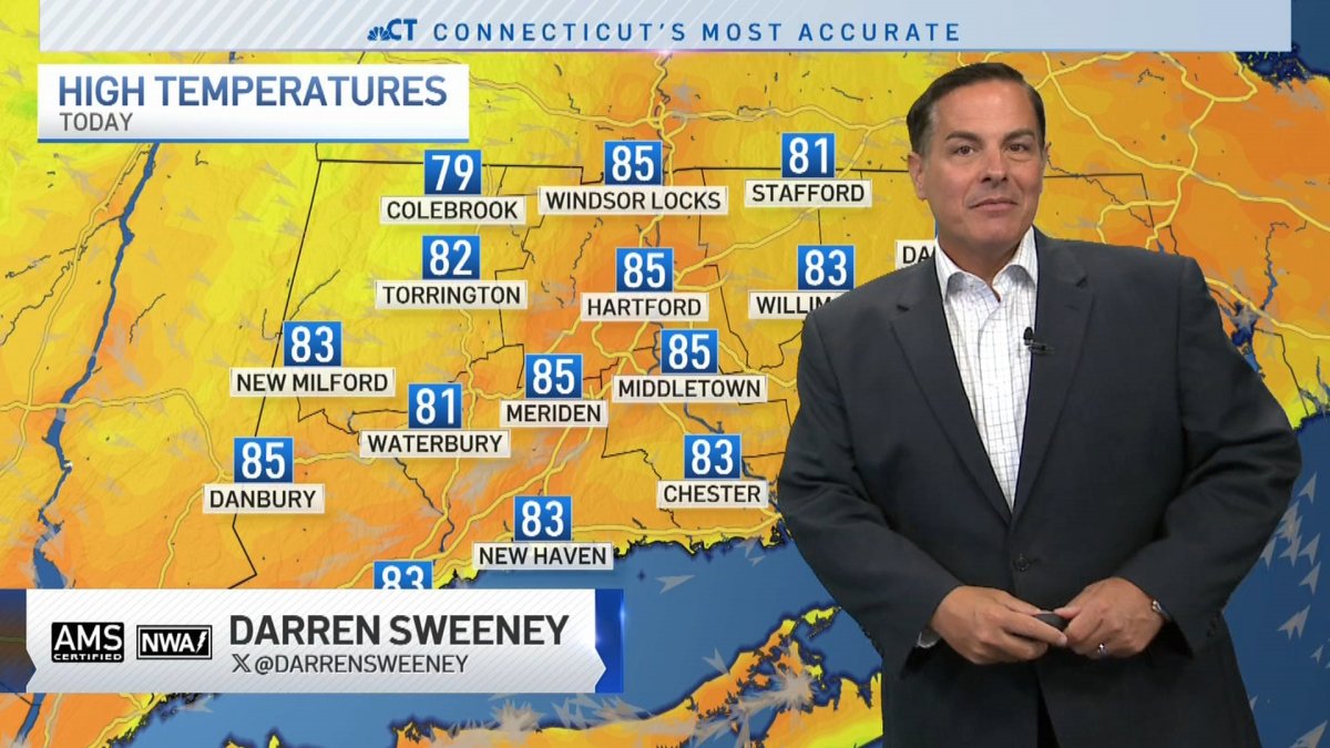 Forecast for Sunday, August 6 – NBC Connecticut