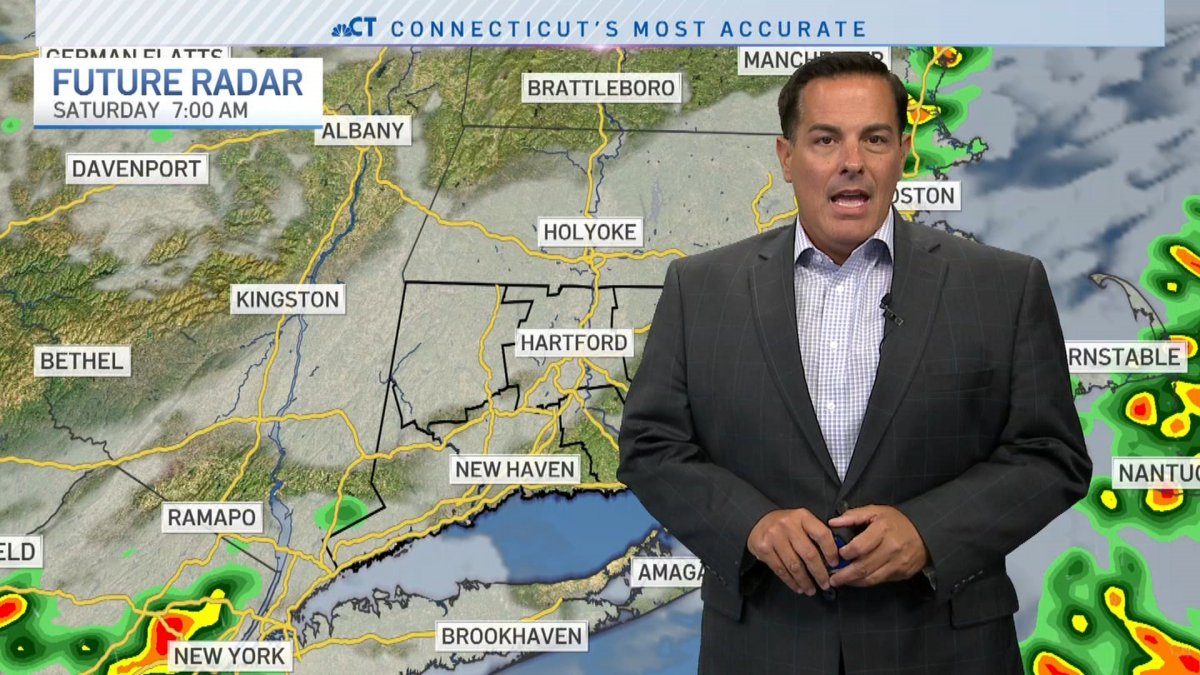 Overnight forecast for Aug. 26 – NBC Connecticut