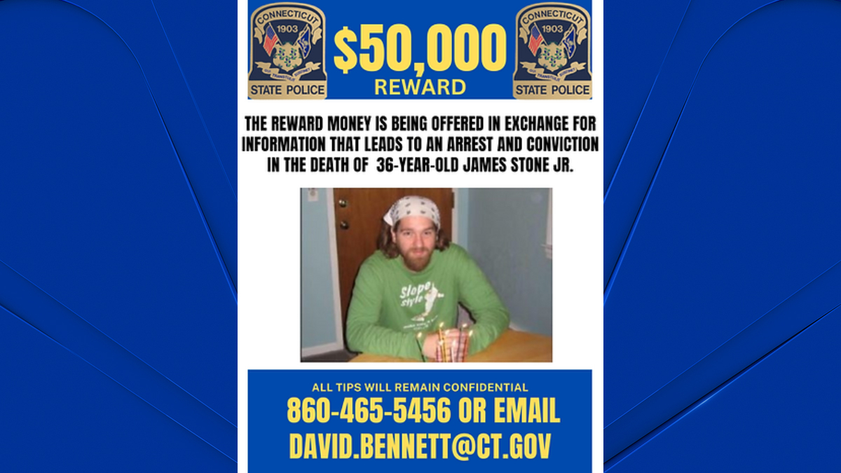 State police double reward for information in 2018 Colchester murder ...