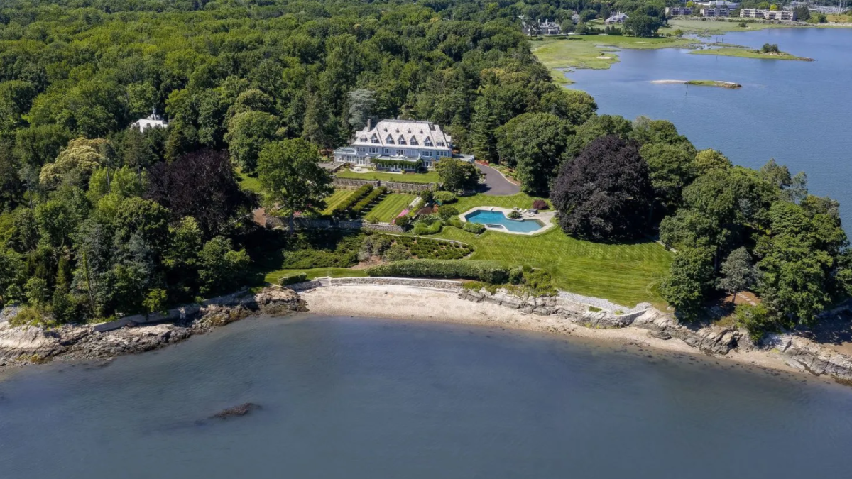 See inside this Greenwich home on Long Island Sound that sold for ...