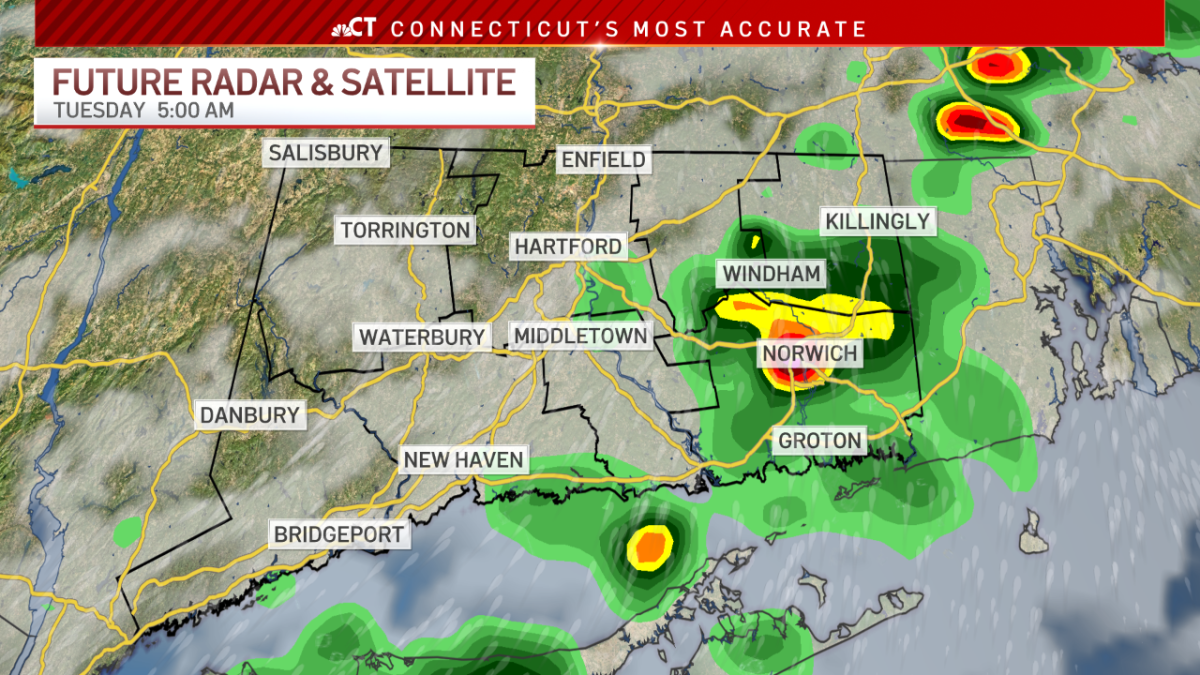 Severe weather possible overnight and into Tuesday morning – NBC ...