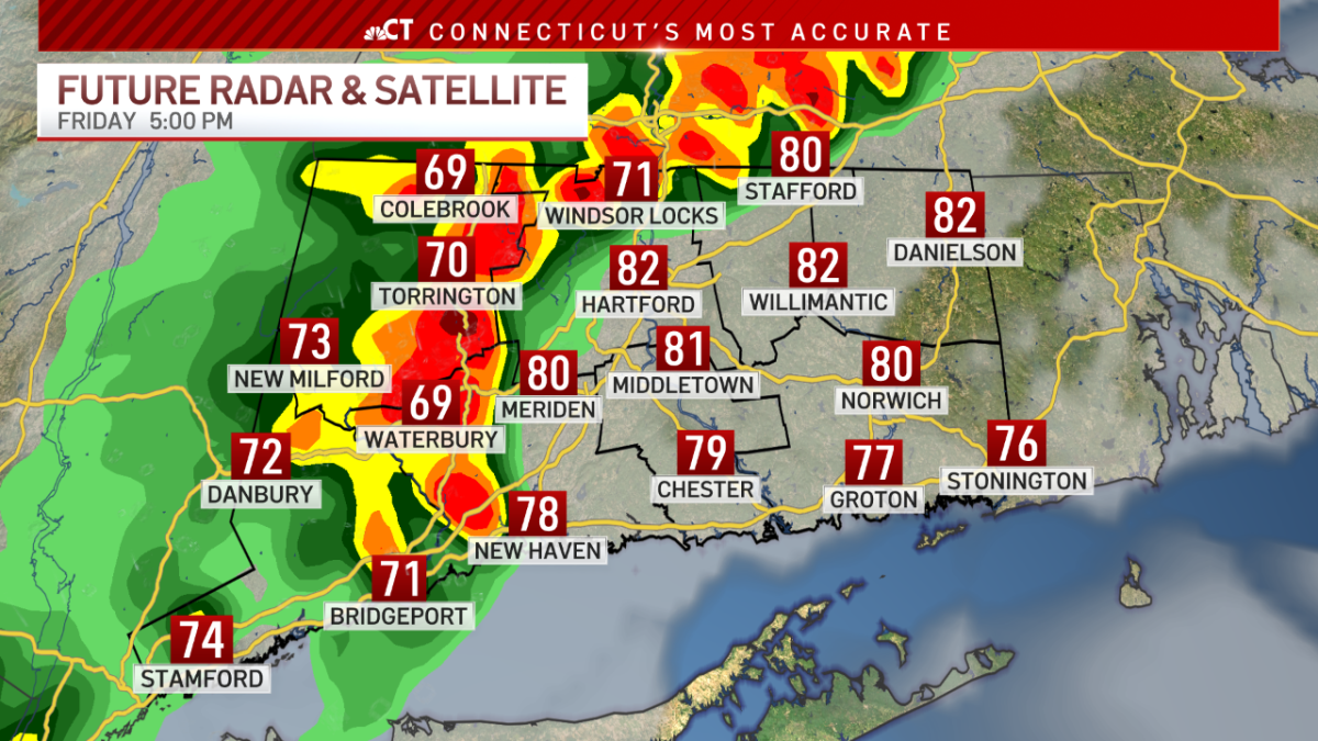 Heat wave continues Friday with storms possible in the afternoon – NBC ...