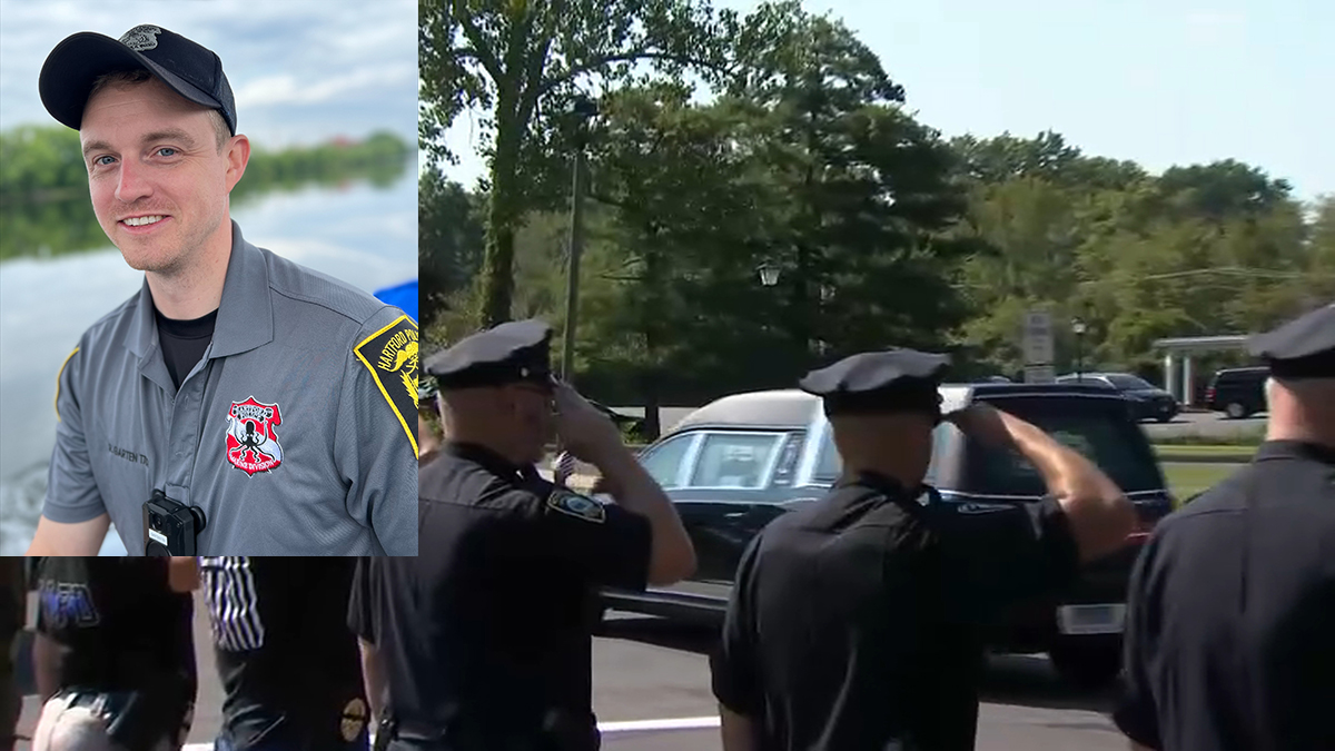 Hartford Police Officer Dead After Driver Fleeing Traffic Stop Hits