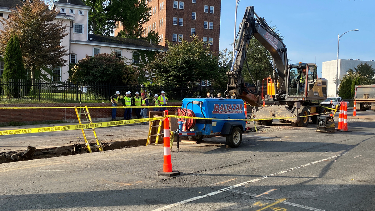 Man injured at road construction site in Hartford – NBC Connecticut