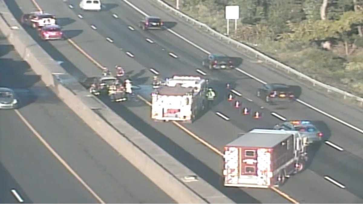I-95 South in Fairfield clear after vehicle fire – NBC Connecticut