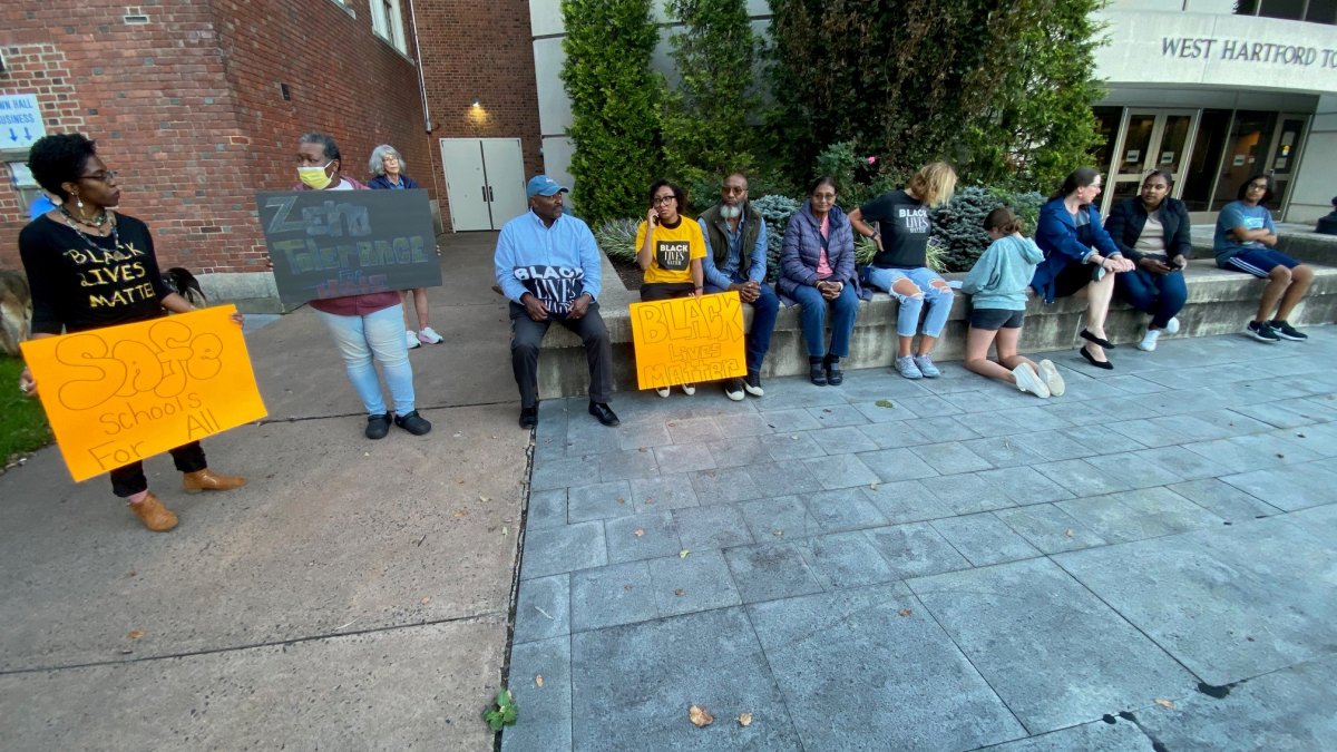Community calls for action after West Hartford teacher allegedly uses ...
