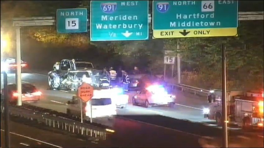 Route 15 in Meriden clear after crashes – NBC Connecticut