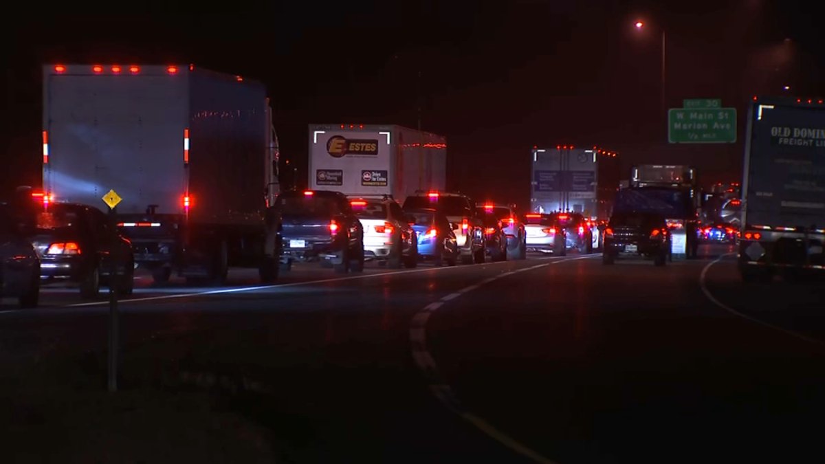 Pedestrian dies after being struck by tractor-trailer on I-84 East in Southington – NBC Connecticut