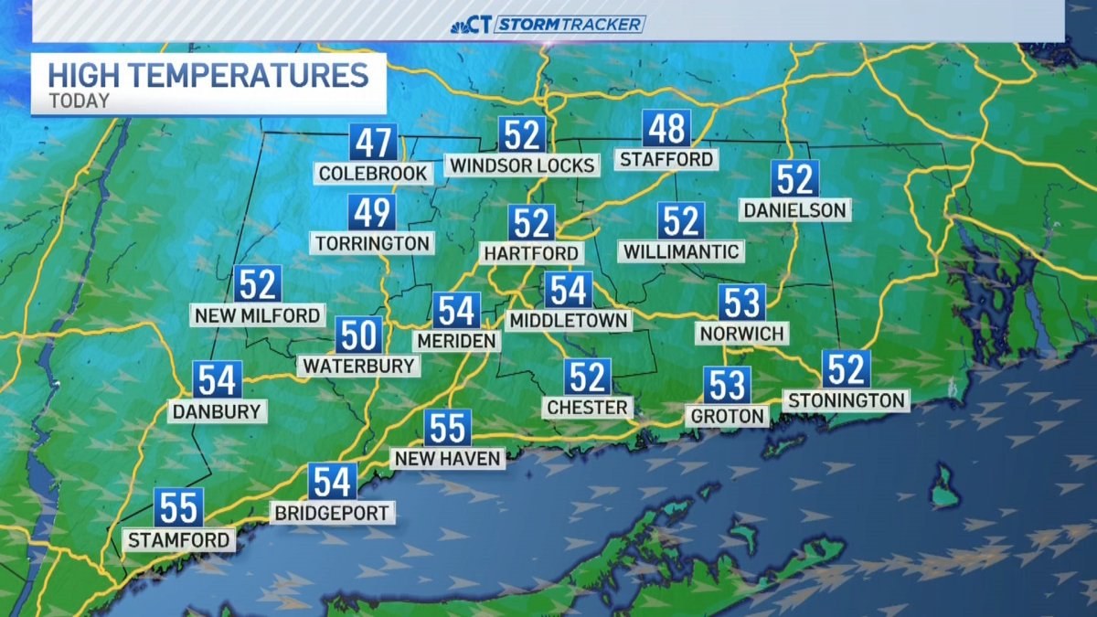 Early forecast for Sunday, Nov. 19 – NBC Connecticut